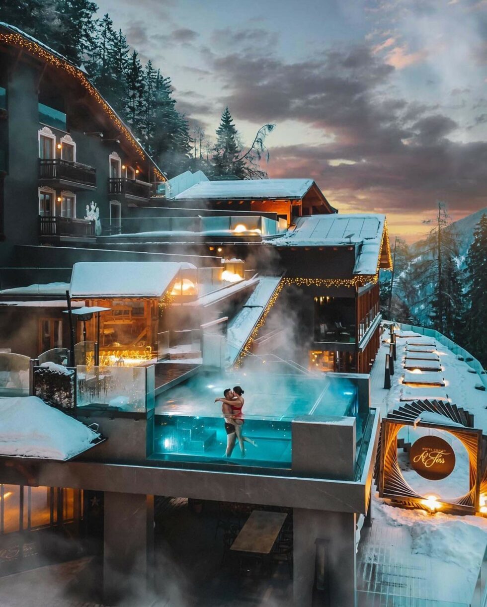 Chalet Al Foss - Hotel de luxe romantique dans les Dolomites