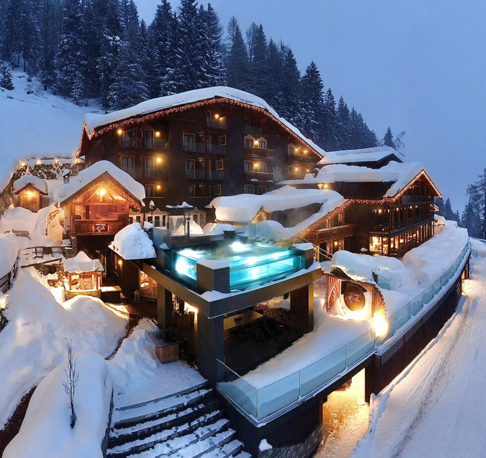 Chalet Al Foss - Hotel de luxe romantique dans les Dolomites