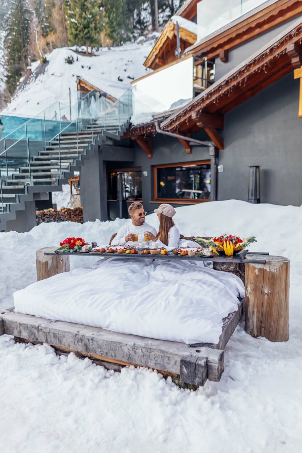 Chalet Al Foss - Hotel de luxe romantique dans les Dolomites