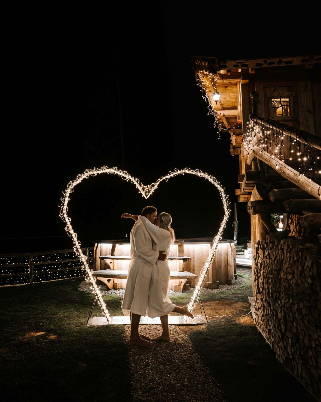 Chalet Al Foss - Hotel de luxe romantique dans les Dolomites